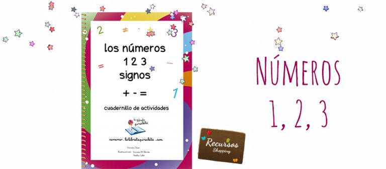 Fichas para trabajar los números 1, 2, 3 - La libreta piruleta