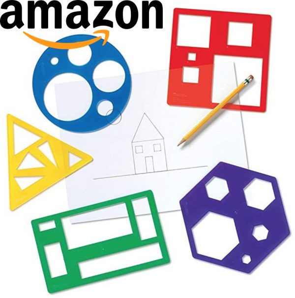 Trazos de figuras geométricas para practicar - La libreta piruleta