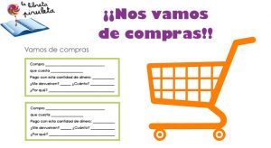 💵 ¡Nos vamos de compras! - El euro - La libreta piruleta