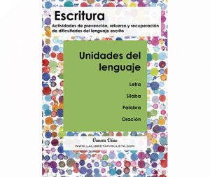 01 Unidades del lenguaje: letra, sílaba, palabra, oración.