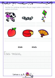 LECTOESCRITURA: Cuadernillo de las letras C, Q, K - La libreta piruleta