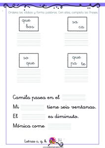 LECTOESCRITURA: Cuadernillo de las letras C, Q, K - La libreta piruleta