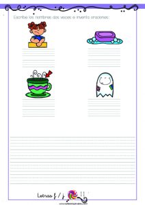 LECTOESCRITURA: Cuadernillo de las letras F, J - La libreta piruleta